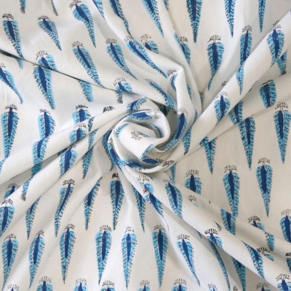 Natural Cotton Soft Canvas Thick Fabric - Indian Craft Mall